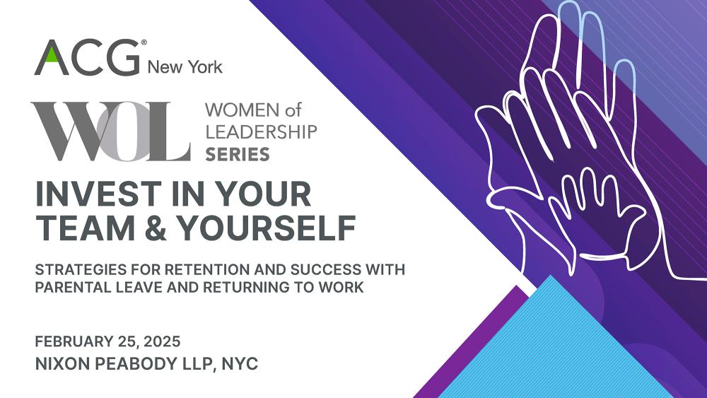 2025 ACG NY Women of Leadership Series - February Edition | ACG New York